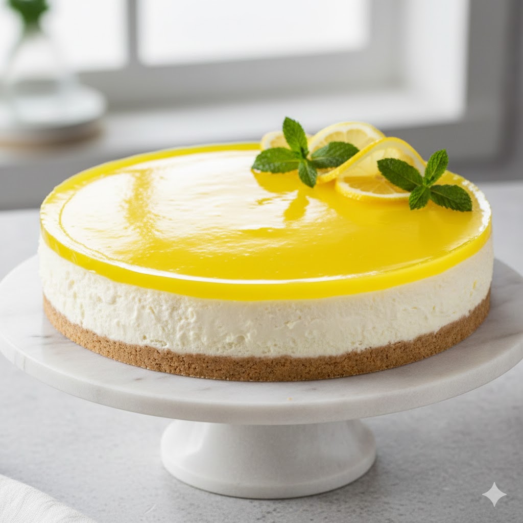 Ostekake med sitrongele: Oppskrift og tips til perfekt kake!